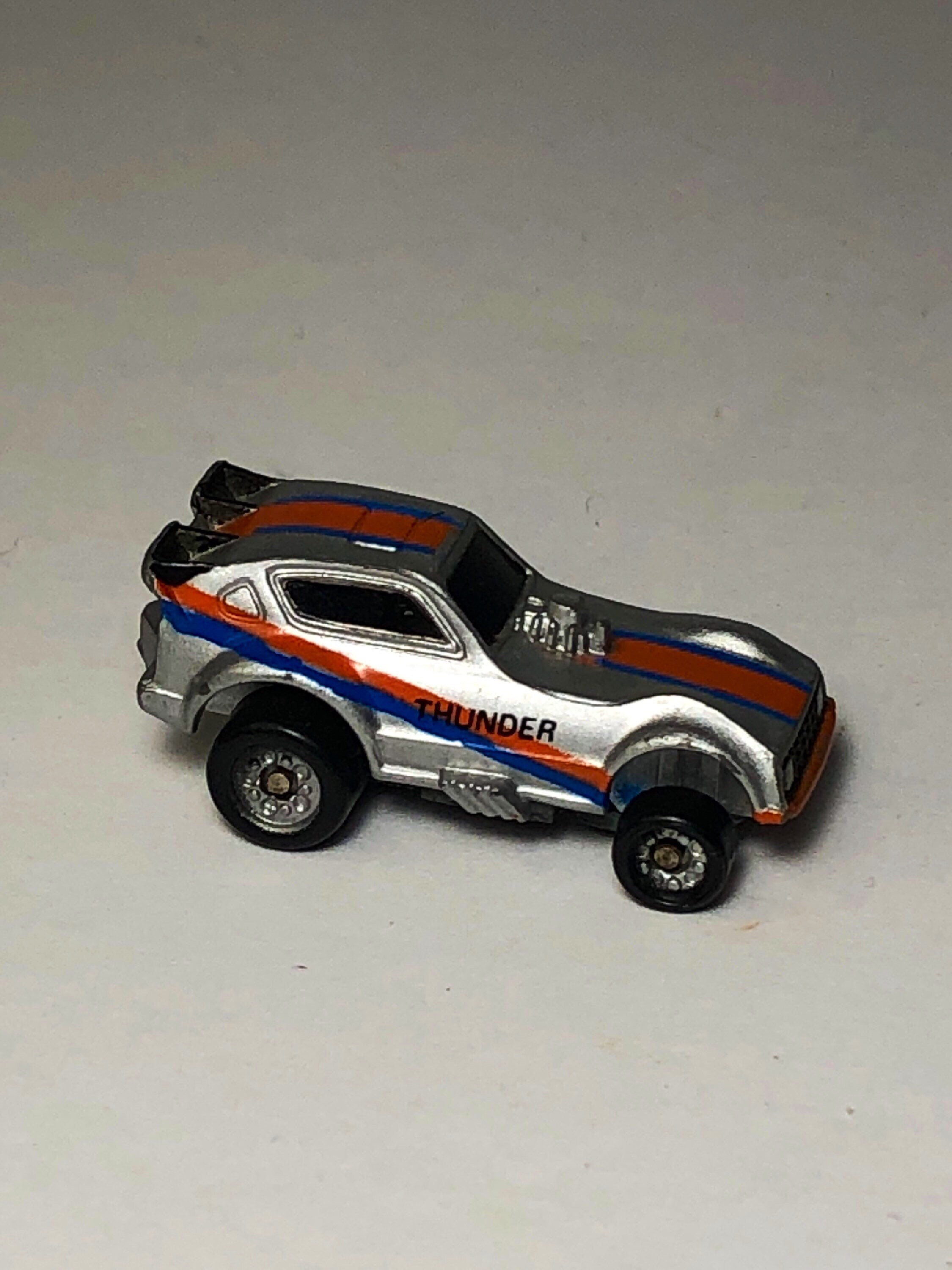 1987 Micro Machines Plymouth Arrow Silver Thunder Funny Car - Etsy