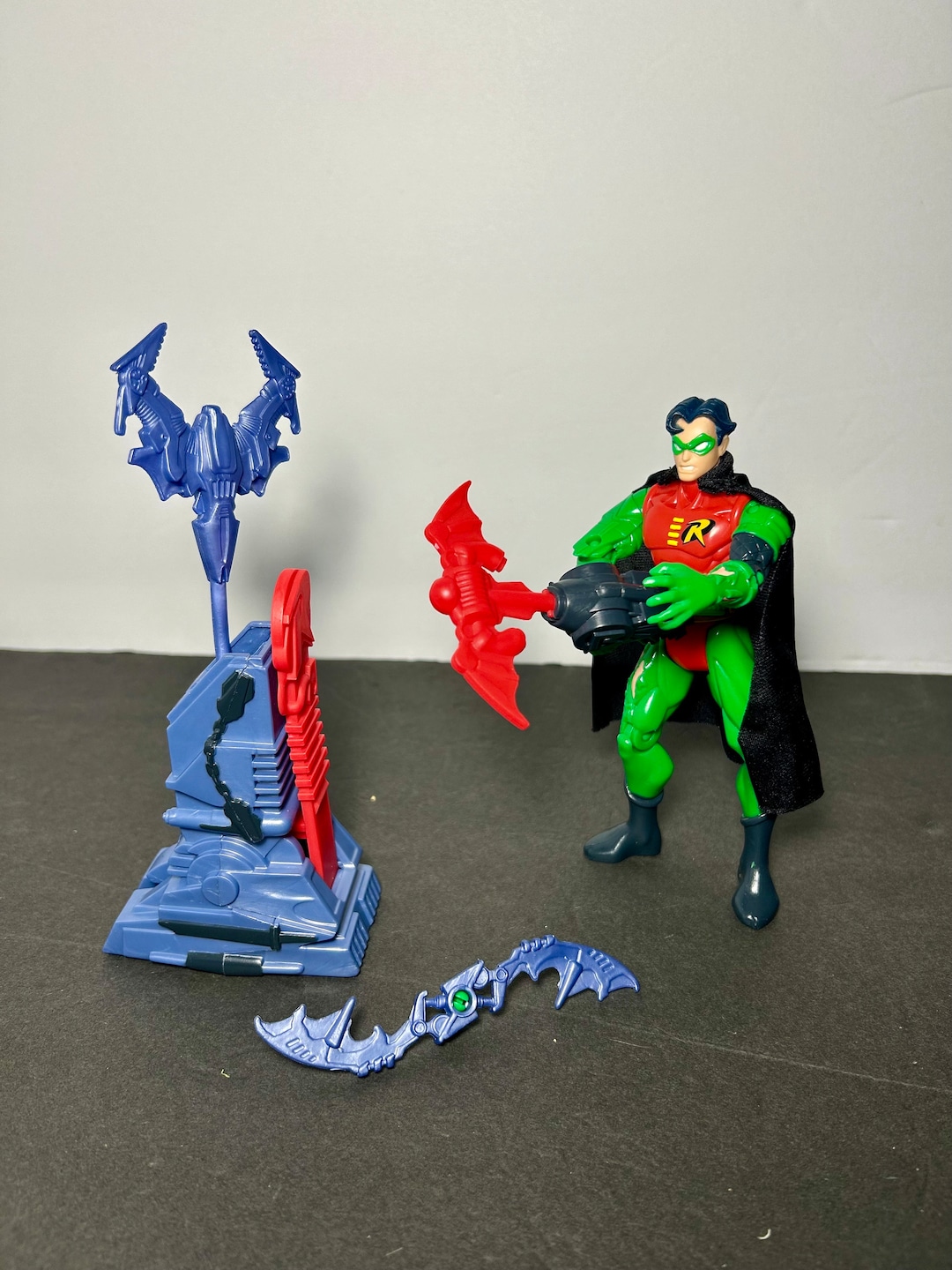 1998 Kenner Robin Side Strike Knight Force Ninjas Action Figure Batman ...