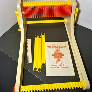 1983 Fisher Price Weaving Loom 715 Arts and Crafts - Etsy