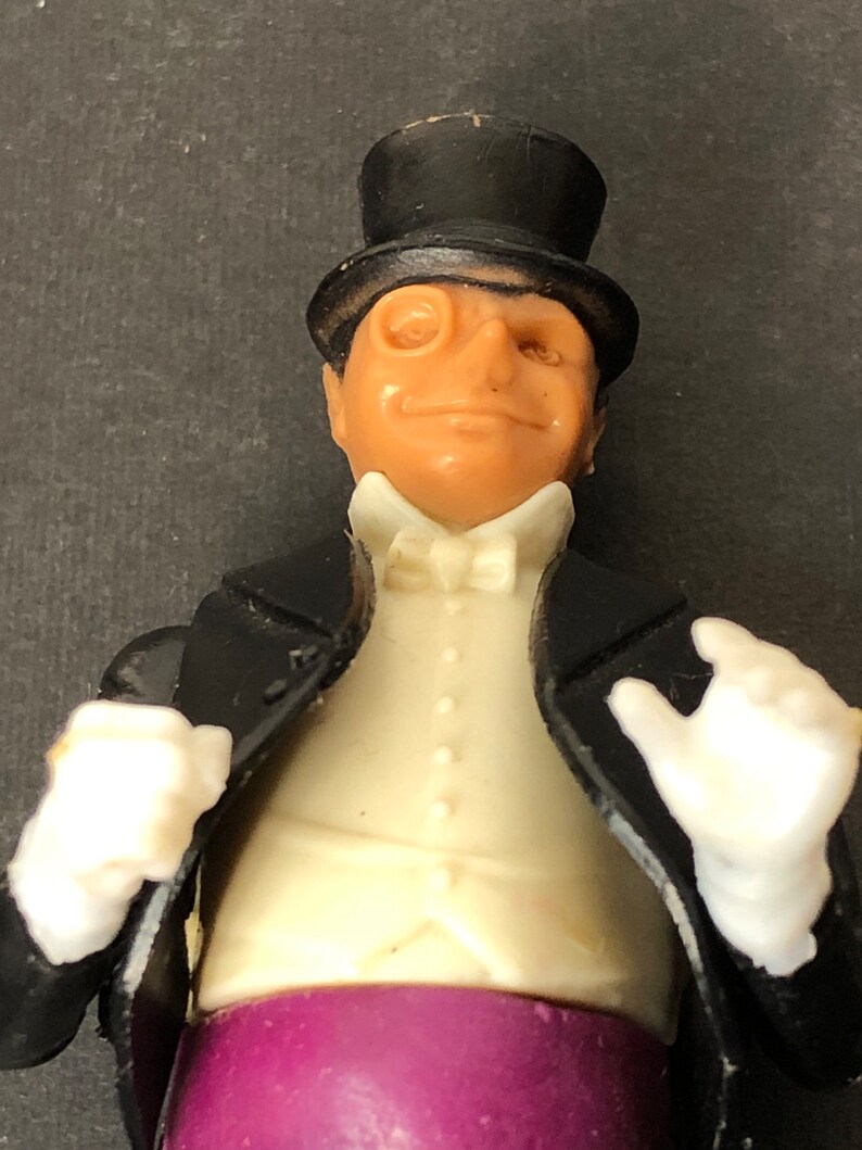 70s Mego Comic Action Heroes the Penguin DC Comics 3 3/4 RARE 1975 - Etsy