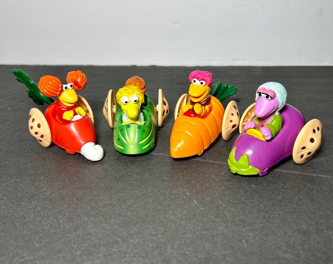80s Mcdonald’s Fraggle Rock Jim Henson Happy Meal Toy Cars - Etsy