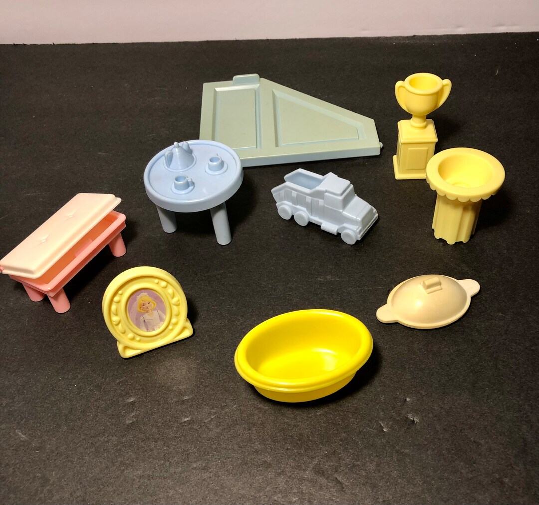 90s Playskool Dollhouse Furniture Accessories - Etsy