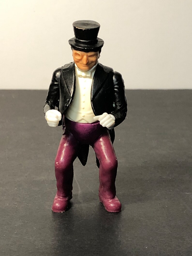 70s Mego Comic Action Heroes the Penguin DC Comics 3 3/4 RARE 1975 - Etsy