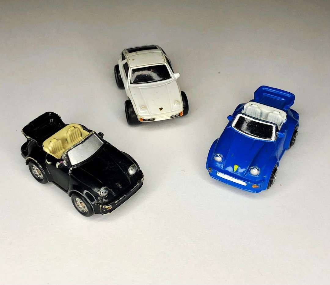 Micro Machines Porsche Lot of 3 1987 Galoob LGT 80s Cars - Etsy