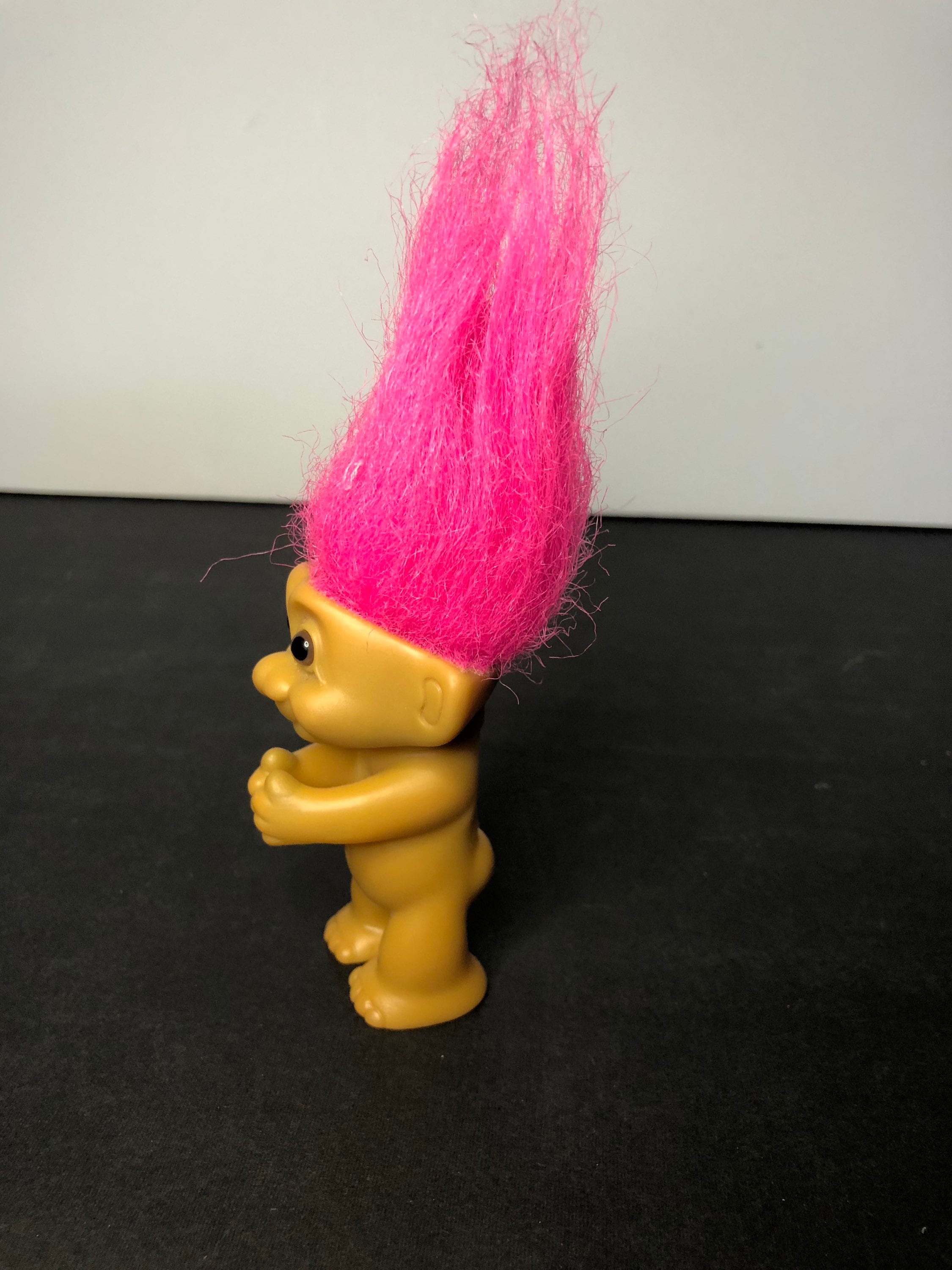 RUSS Treasure Troll Pinch Troll Pink Hair 3 1/2 - Etsy