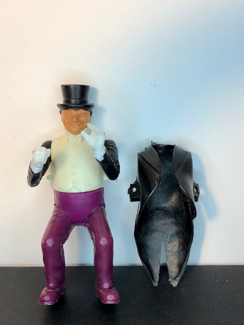 70s Mego Comic Action Heroes the Penguin DC Comics 3 3/4 RARE 1975 - Etsy