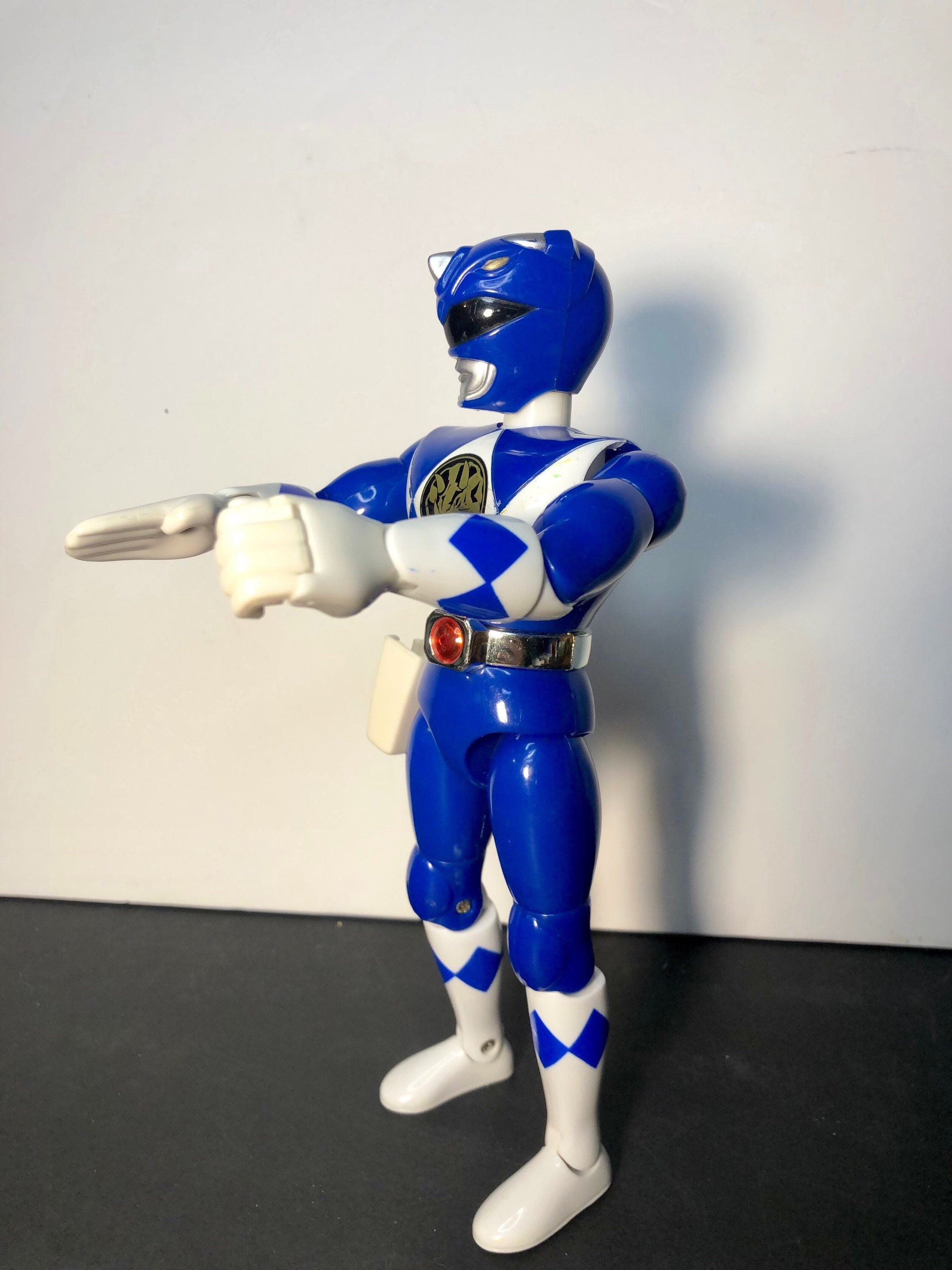 90s Mighty Morphin Power Ranger Bandai Blue Action Figure - Etsy