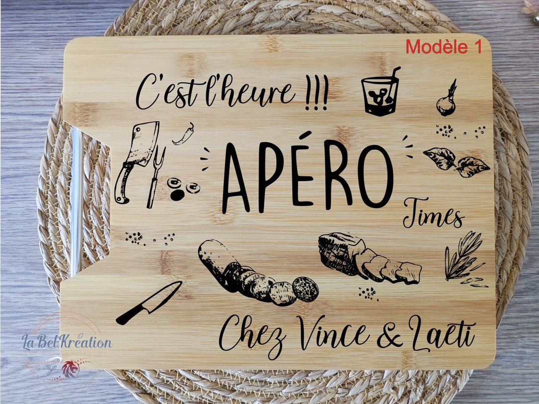 Planche apéro / planche à découper / personnalisable / à personnaliser ...