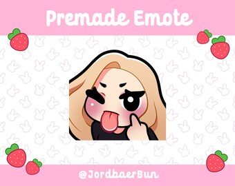 Blonde Hair Emotes - Etsy