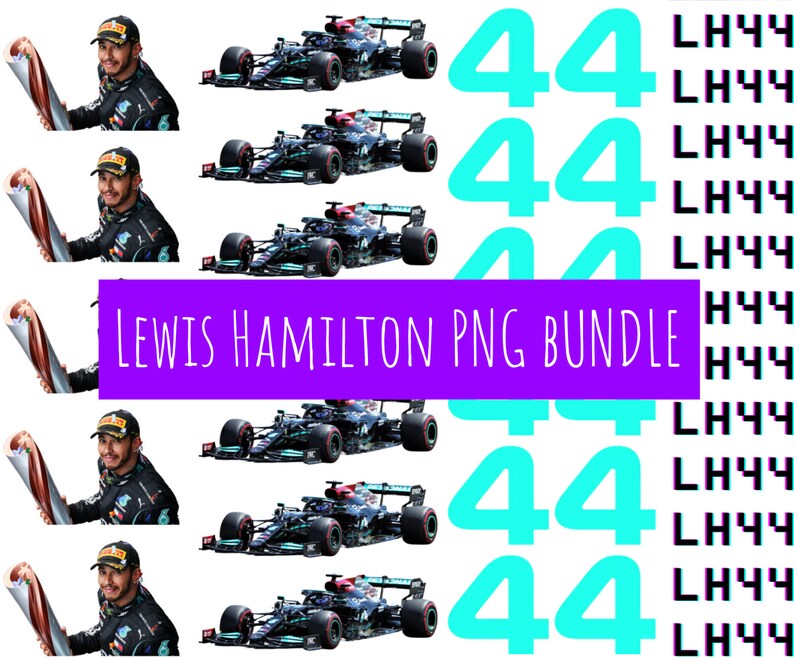 Lewis Hamilton PNG Patterns Bundle - Etsy