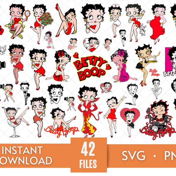 Betty Boop Stickers - Etsy Australia
