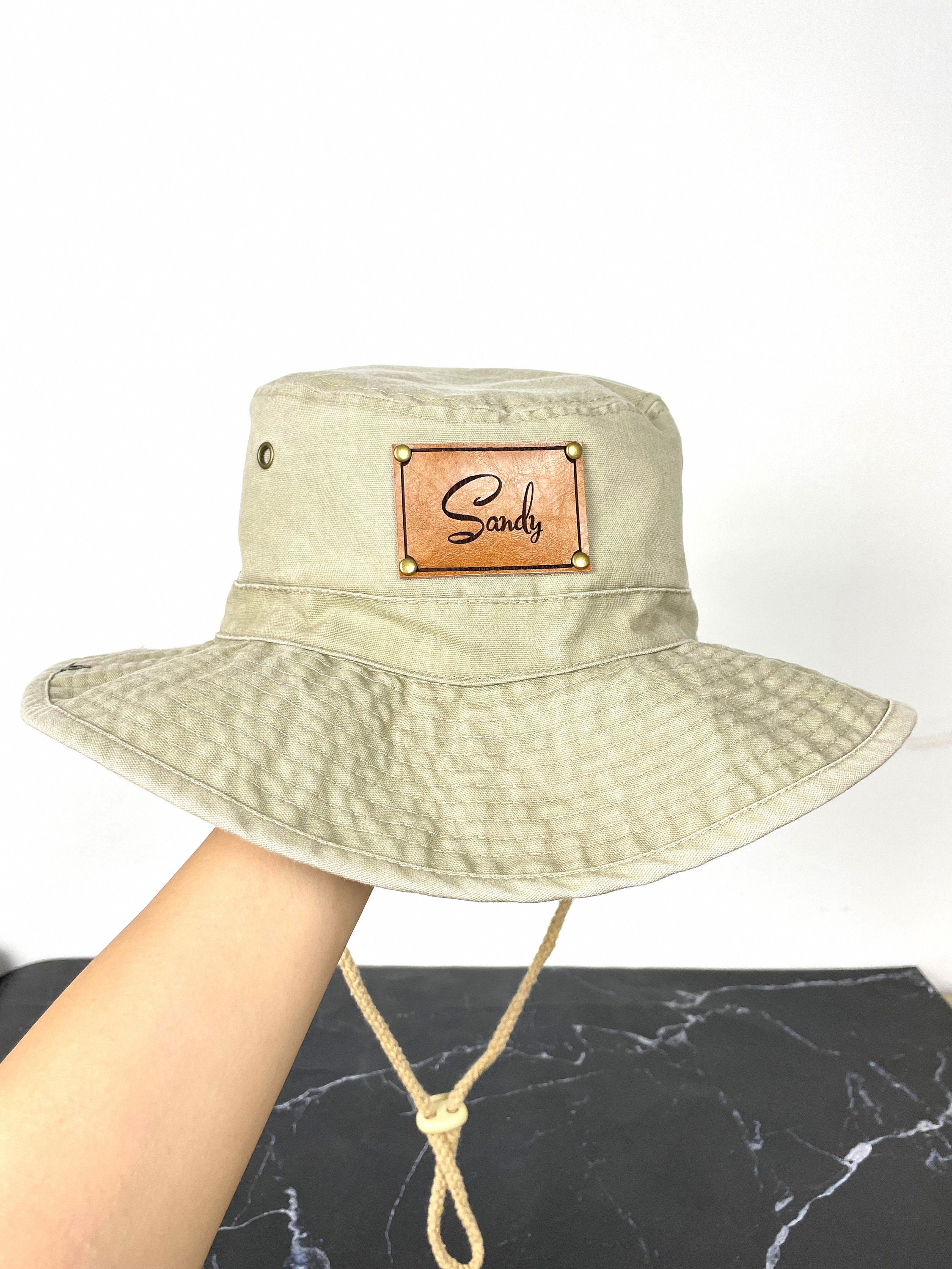 Personalised Bucket Hat With Drawstringcustom Hatcustom - Etsy