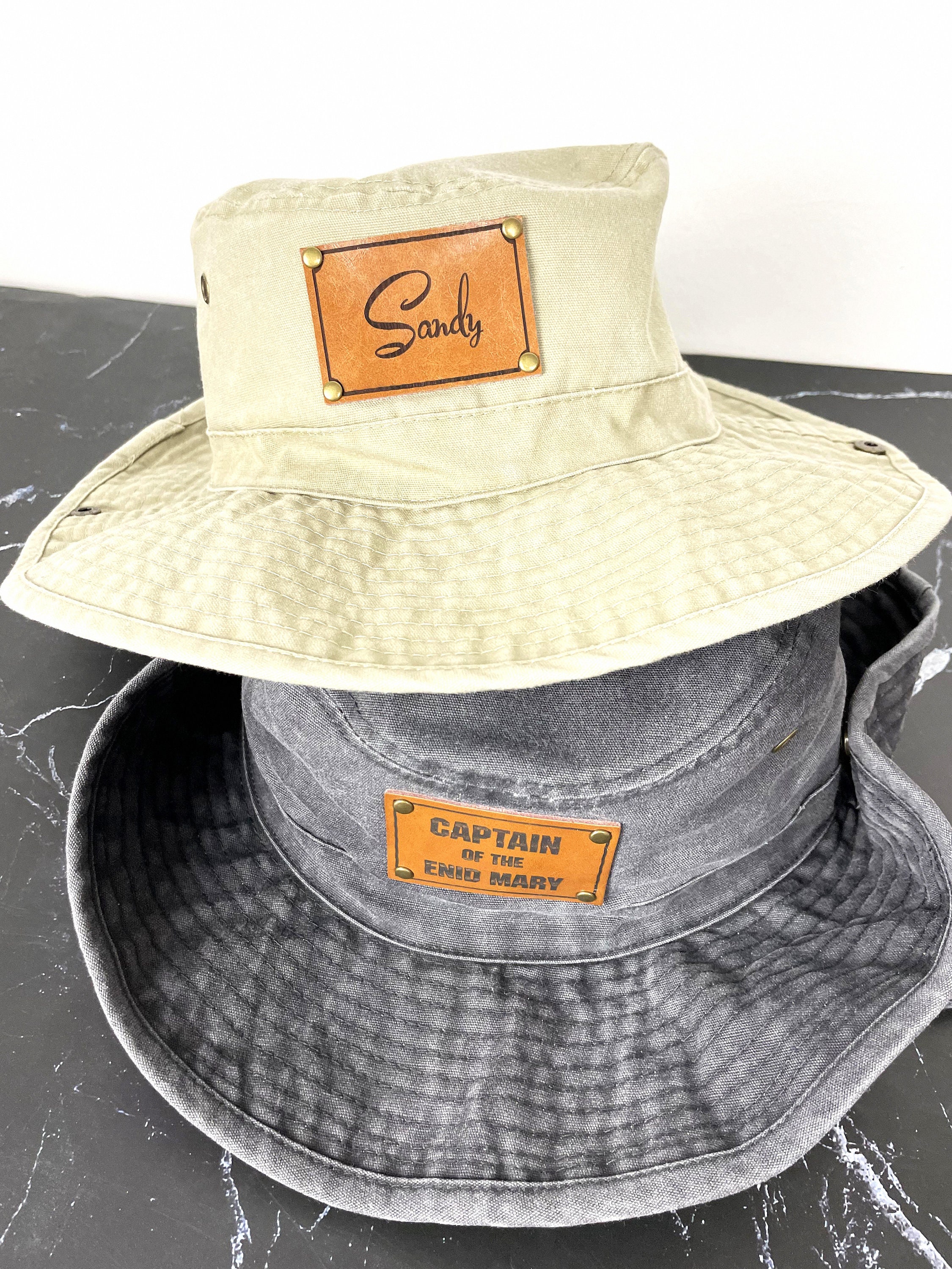 Personalised Bucket Hat With Drawstring,custom Hat,custom Text,outdoor ...