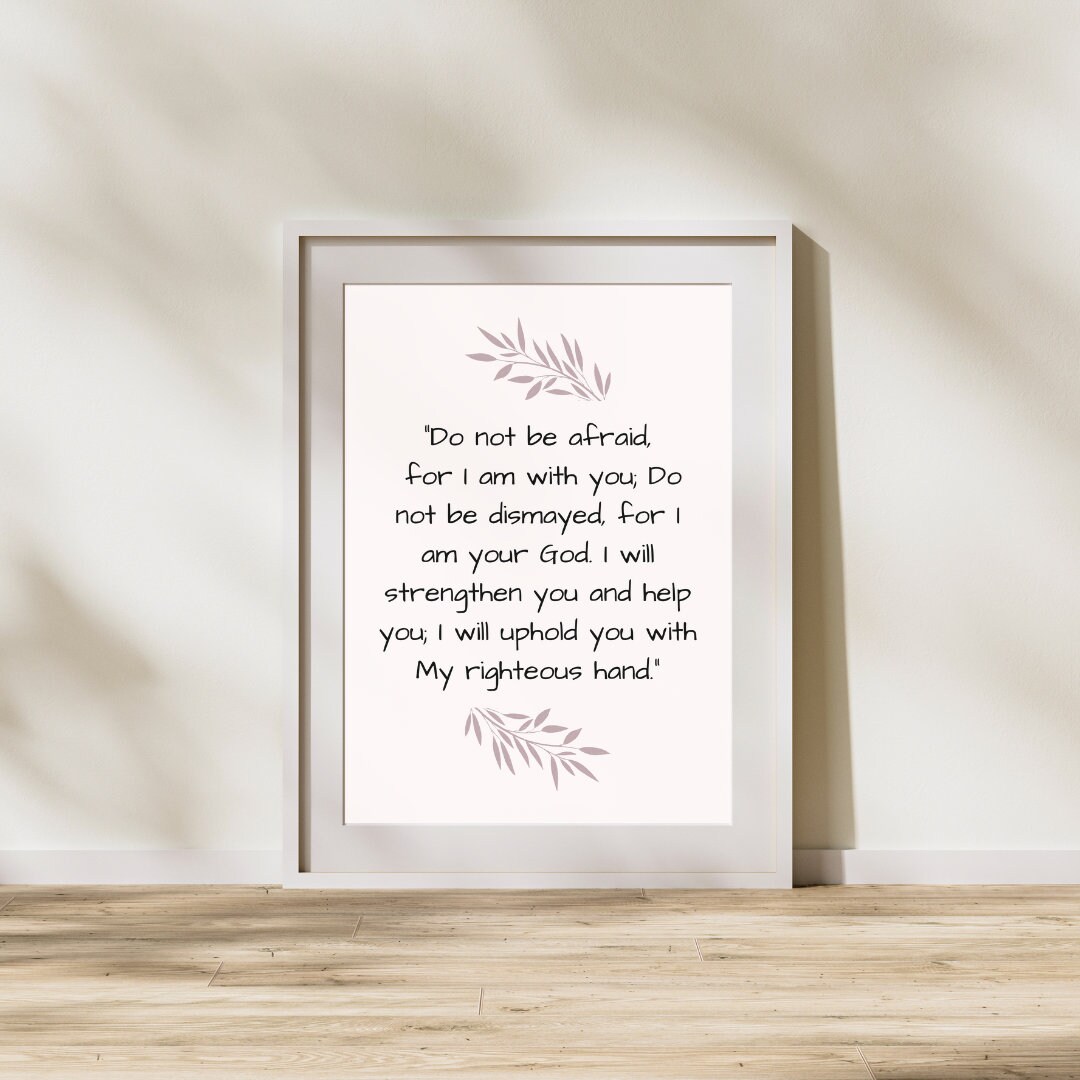 Printable Quote Bible Verse Digital Download Wall Art - Etsy