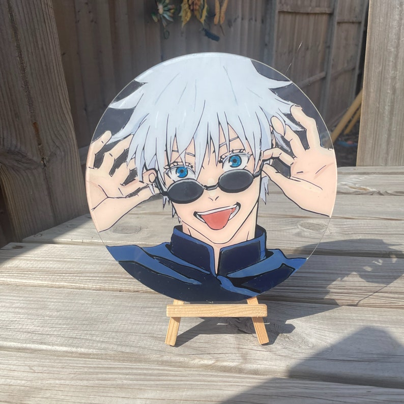 Gojo Glass Painting - Etsy