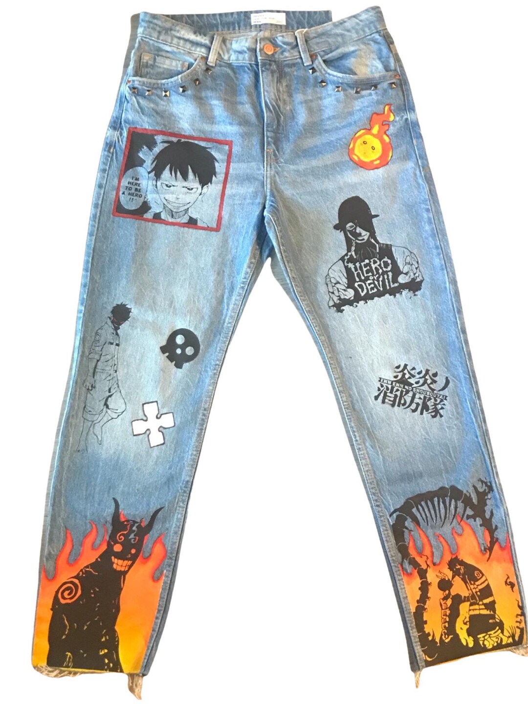 Devil Jeans - Etsy
