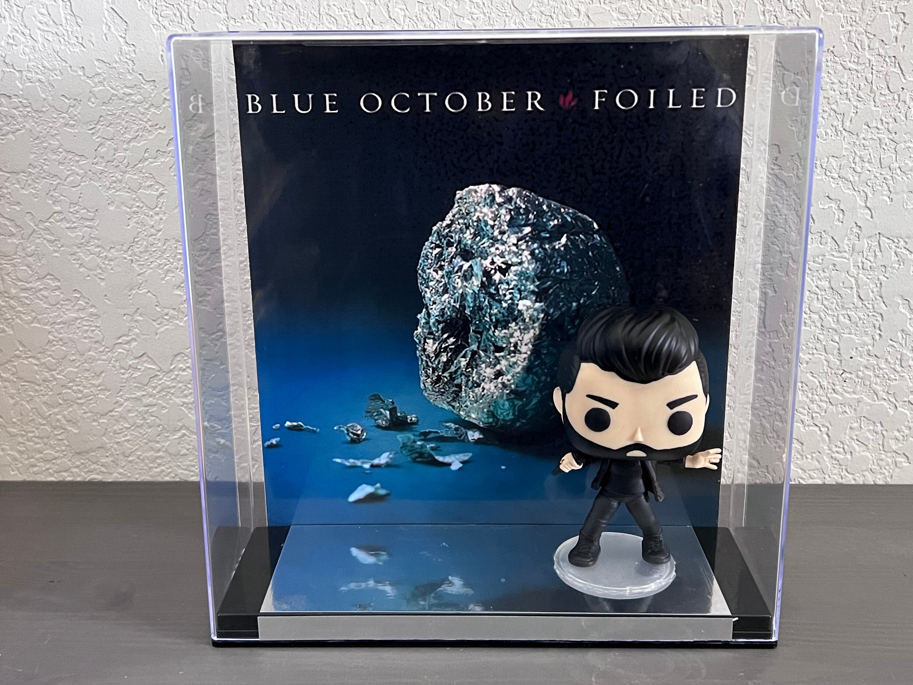 Blue October Foiled Art