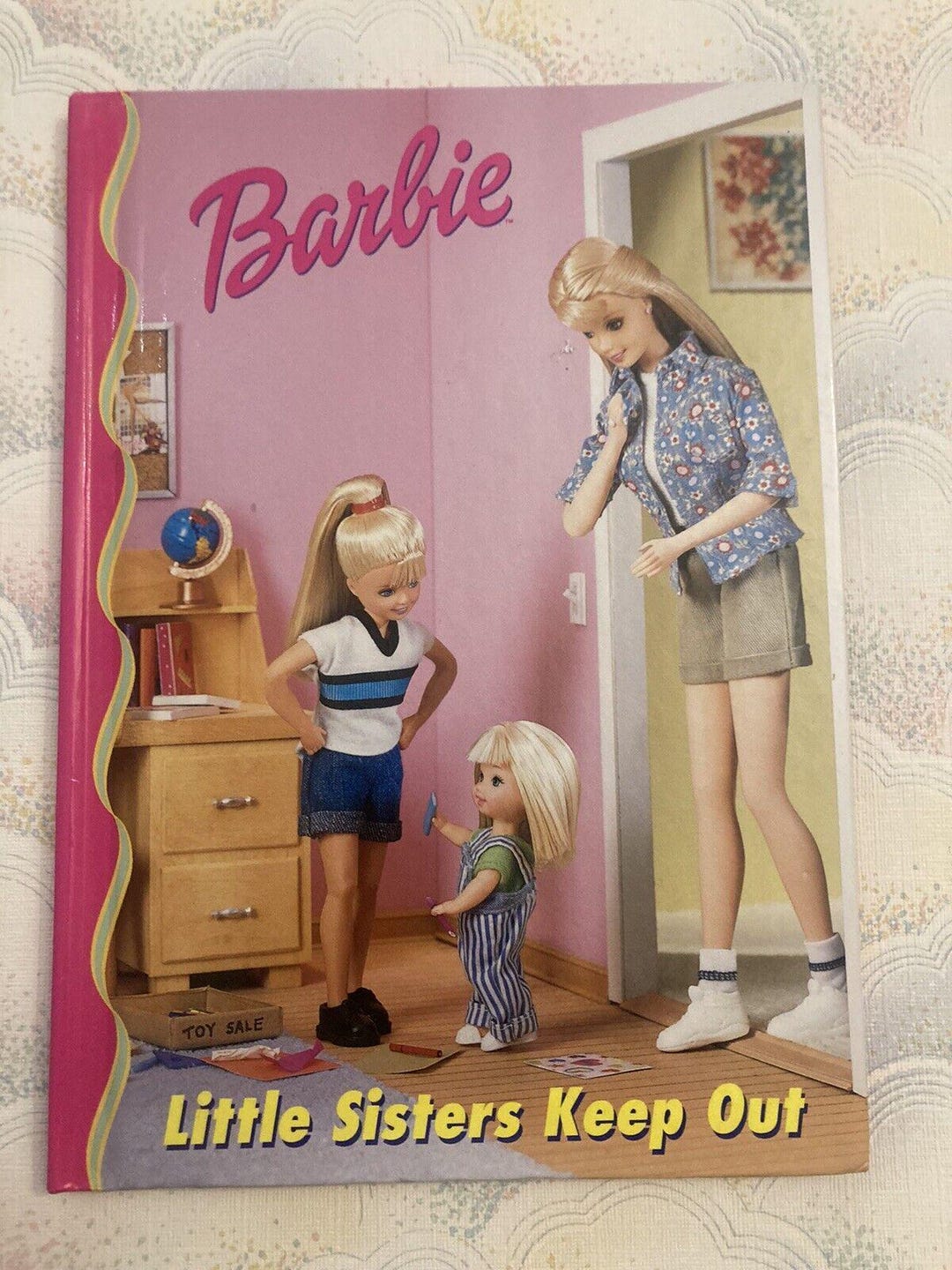 Grolier Barbie Book Club Vintage 90s Little Sisters Keep Out Hardback ...
