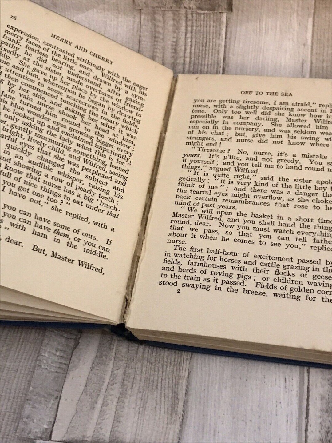 Merry & Cherry When the Blackbird Sings Vintage Book M E Drewsen 1930s ...