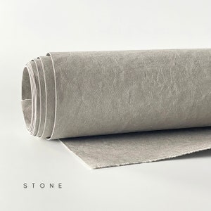 Samples of Washable Paper Fabric, Aged Washable Kraft Paper, Leather ...