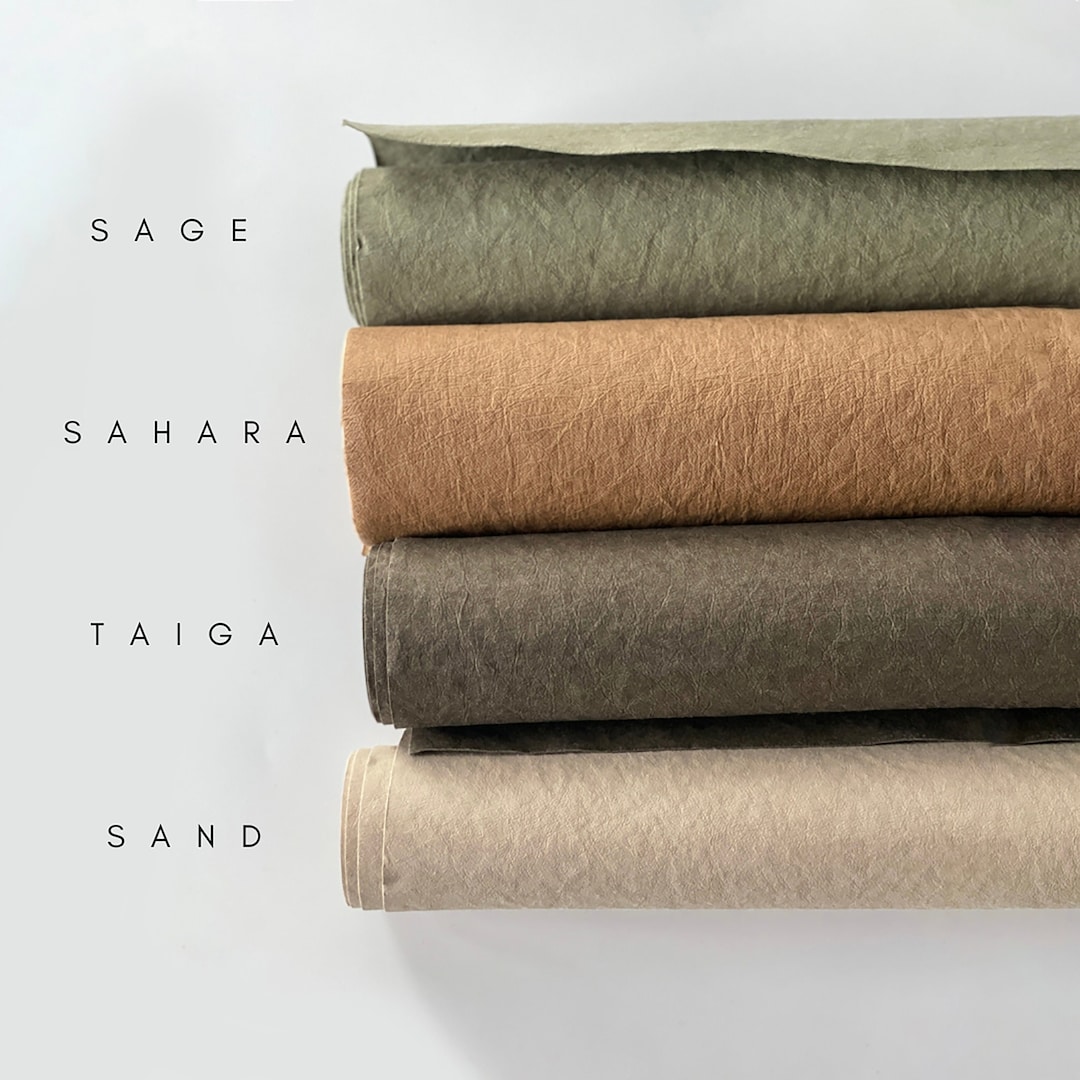 Washable Paper Fabric 19x29in, Vegan Leather Paper in Browns - Etsy