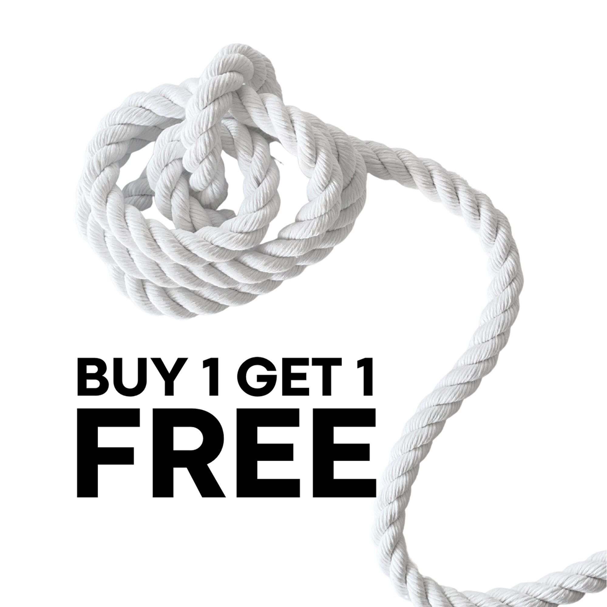 20mm Twisted White Cotton Rope, Natural Cotton Rope for DIY Projects ...