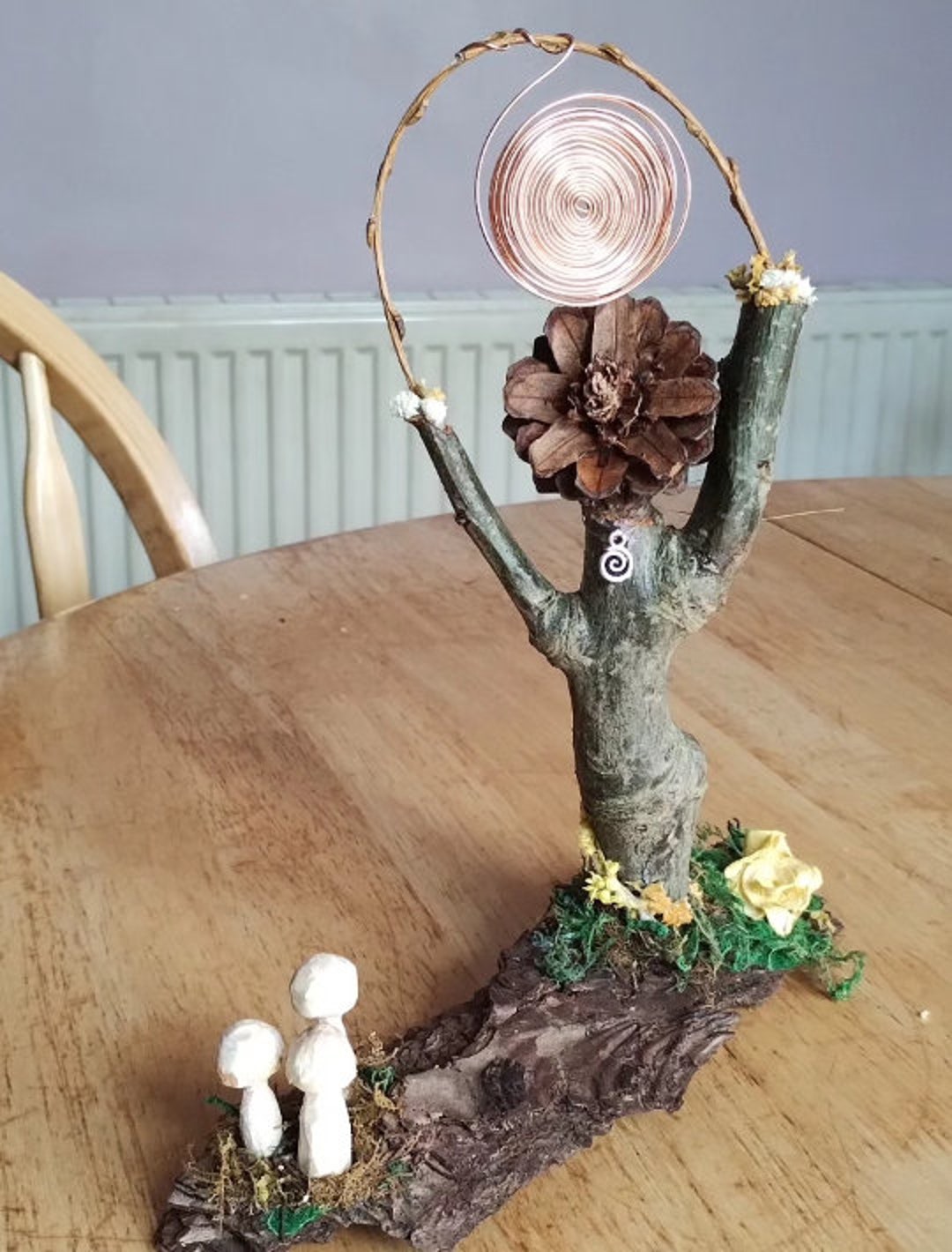 Goddess and Sun Statue Pagan Witch - Etsy