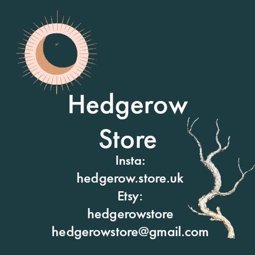 HedgerowStore - Etsy UK