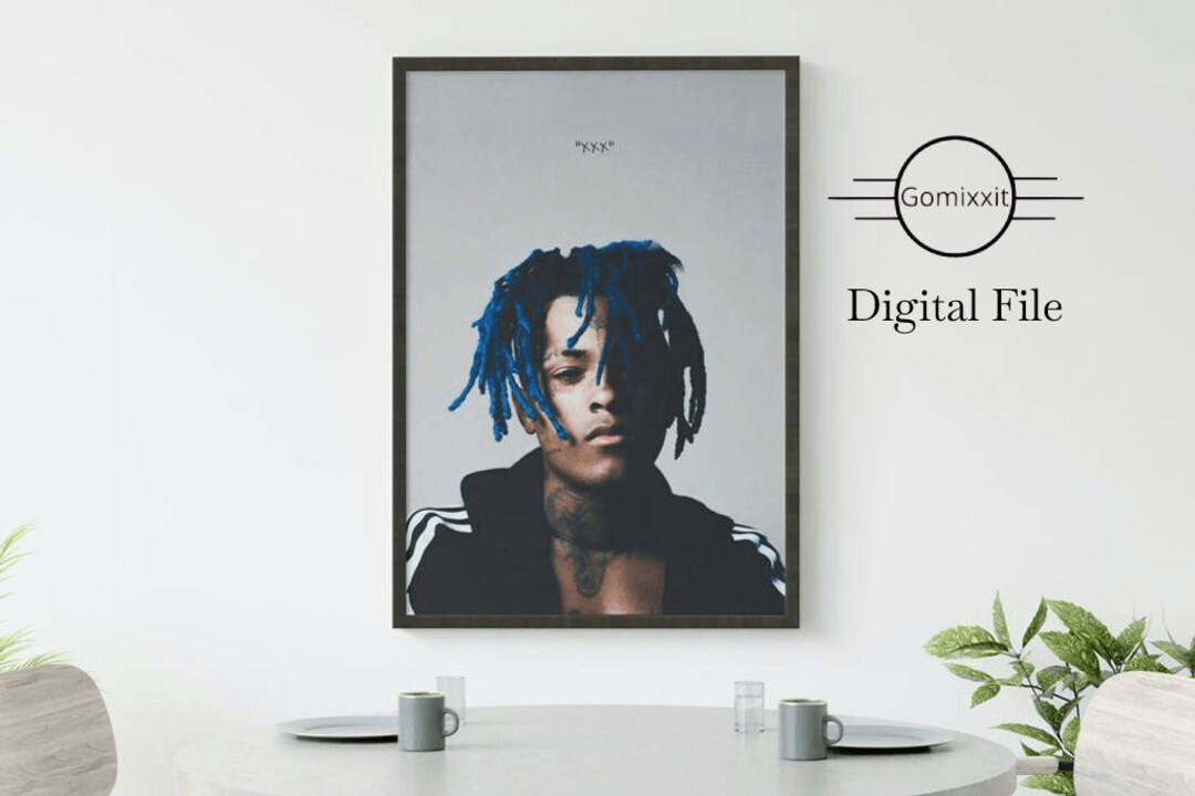 Xxxtentacion Poster Rapper Wall Art Print Music Gift - Etsy