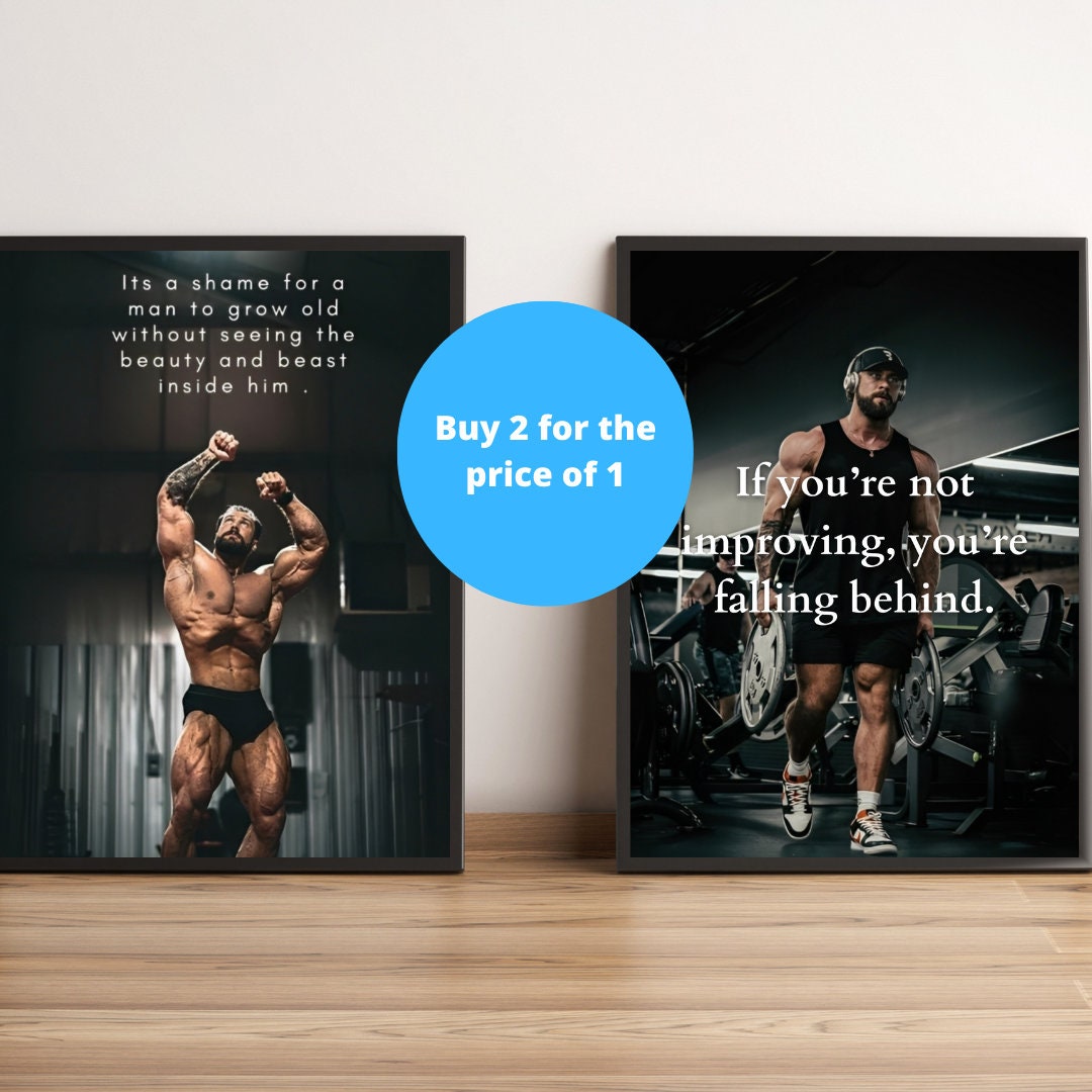 Chris Bumstead Quote Poster CBUM GYM Motivation Print - Etsy UK