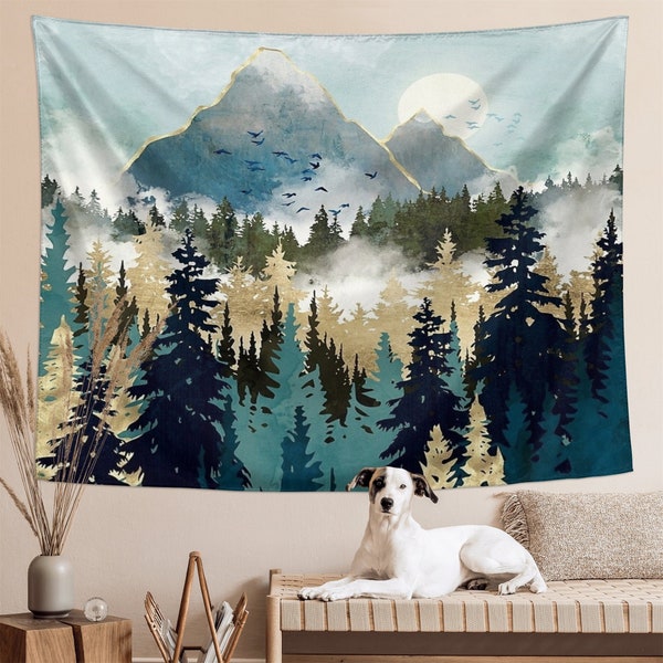 Mountain Tapestry - Etsy