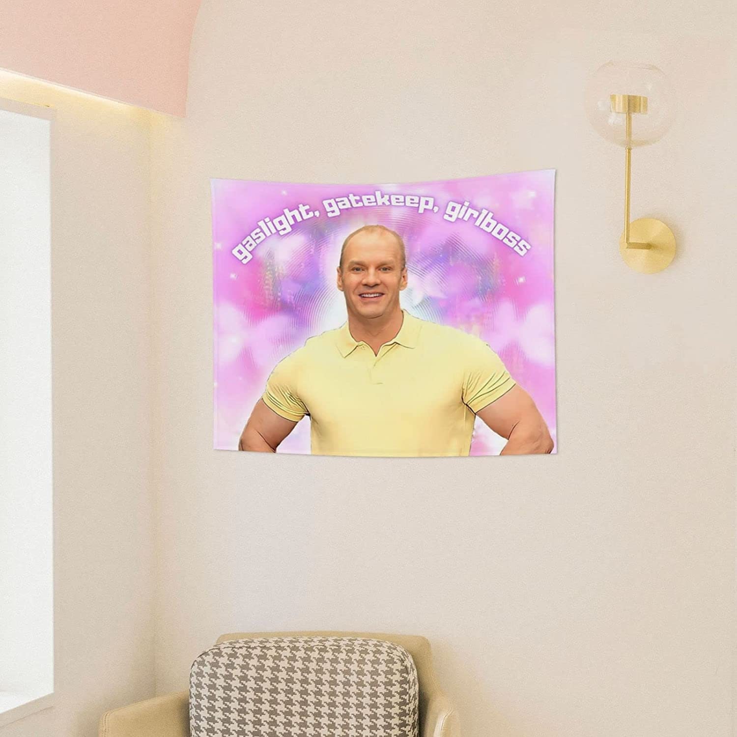 Bob Duncan Tapestry Gaslight Gatekeep Girlboss Funny Tapestrys sold by ...