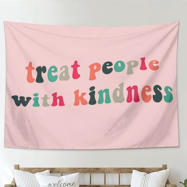 Treat People With Kindness Art - Etsy