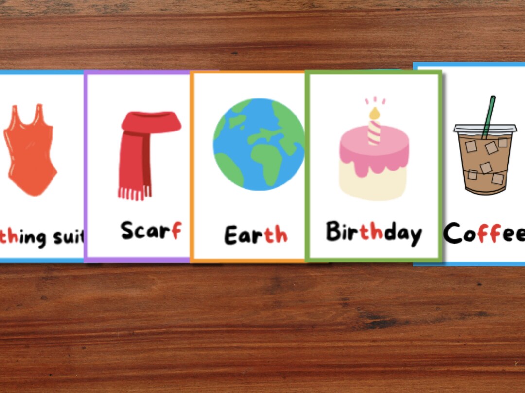 F&th Articulation Flashcards, Speech Therapy Materials, Speech Therapy ...