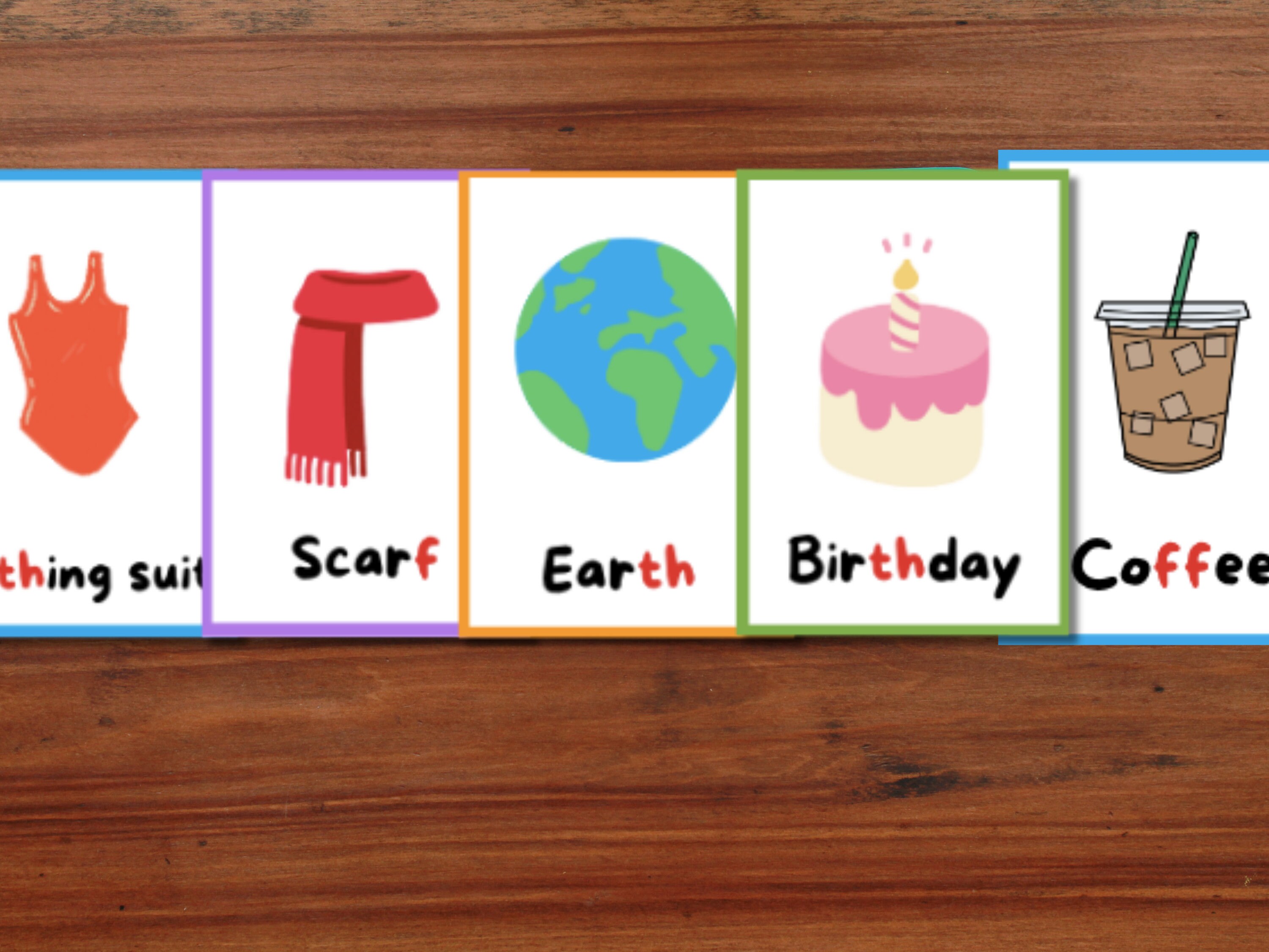 F&th Articulation Flashcards, Speech Therapy Materials, Speech Therapy ...