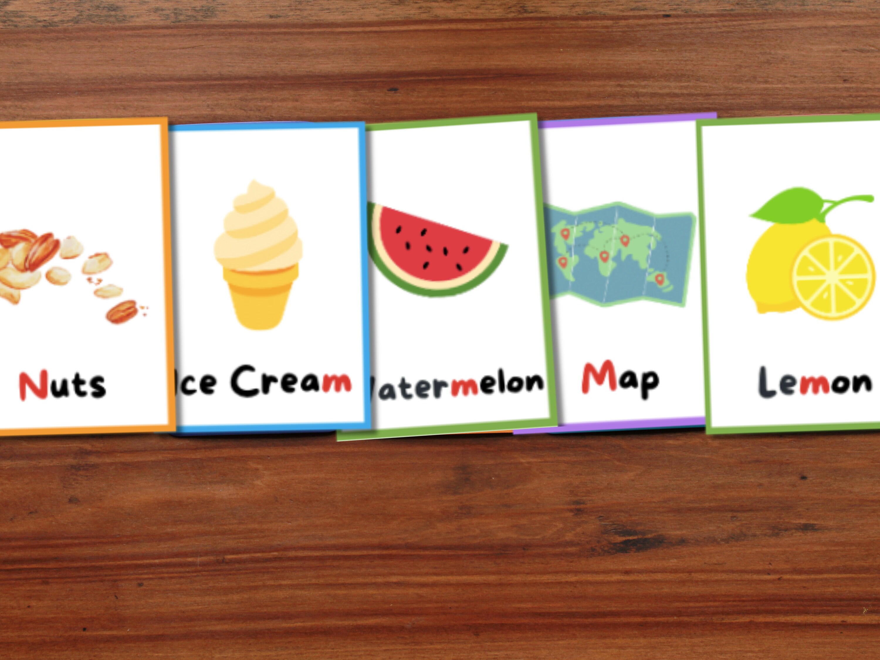 M&N Articulation Flashcards, Speech Therapy Materials, Speech Therapy ...