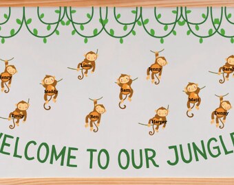 Forest Welcome Back to School Bulletin Board - Etsy