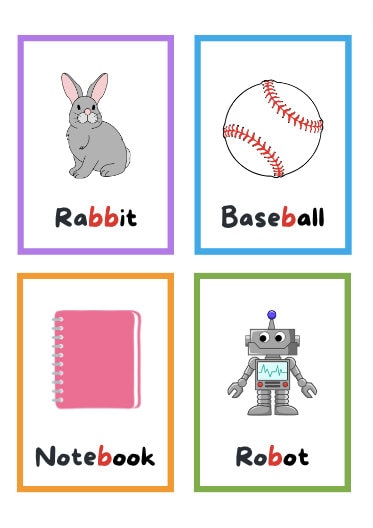 B&P Articulation Flashcards, Speech Therapy Materials, Speech Therapy ...