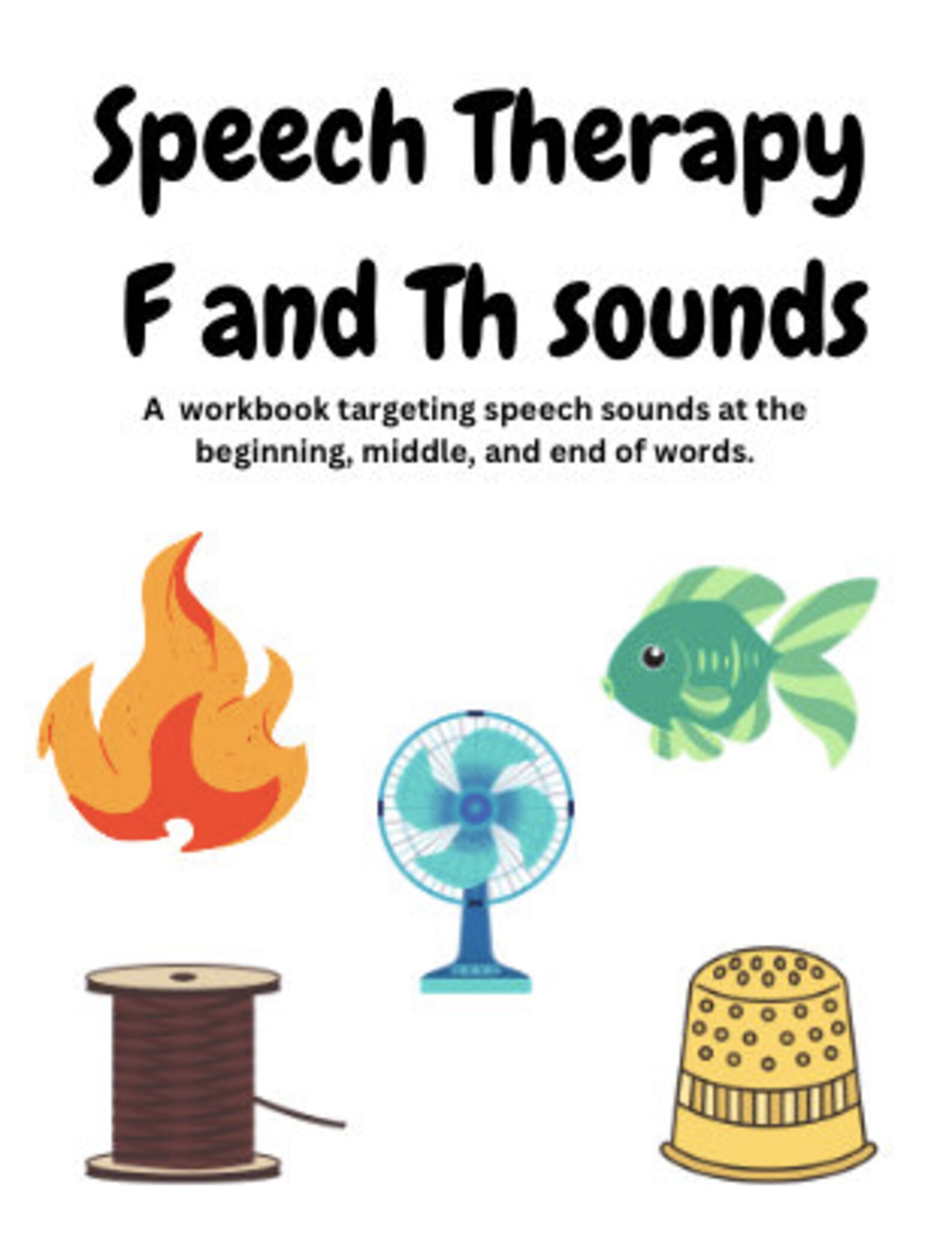 Speech Therapy, F and Th Sounds, Speech Therapy Materials, Speech ...