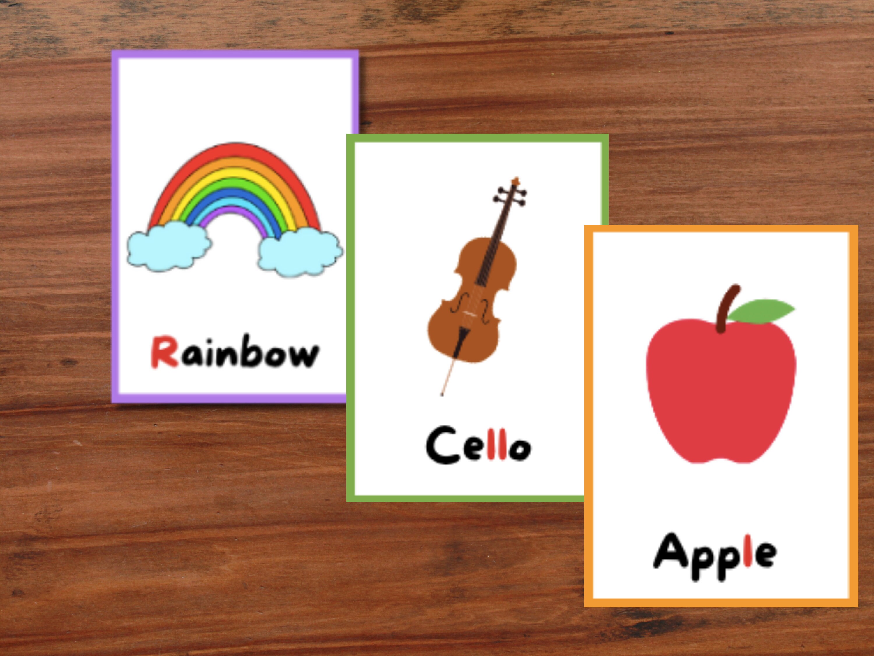 L&R Articulation Flashcards, Speech Therapy Materials, Speech Therapy ...