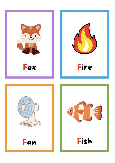 F&th Articulation Flashcards, Speech Therapy Materials, Speech Therapy ...