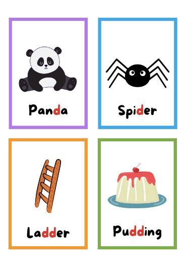 D&T Articulation Flashcards, Speech Therapy Materials, Speech Therapy ...