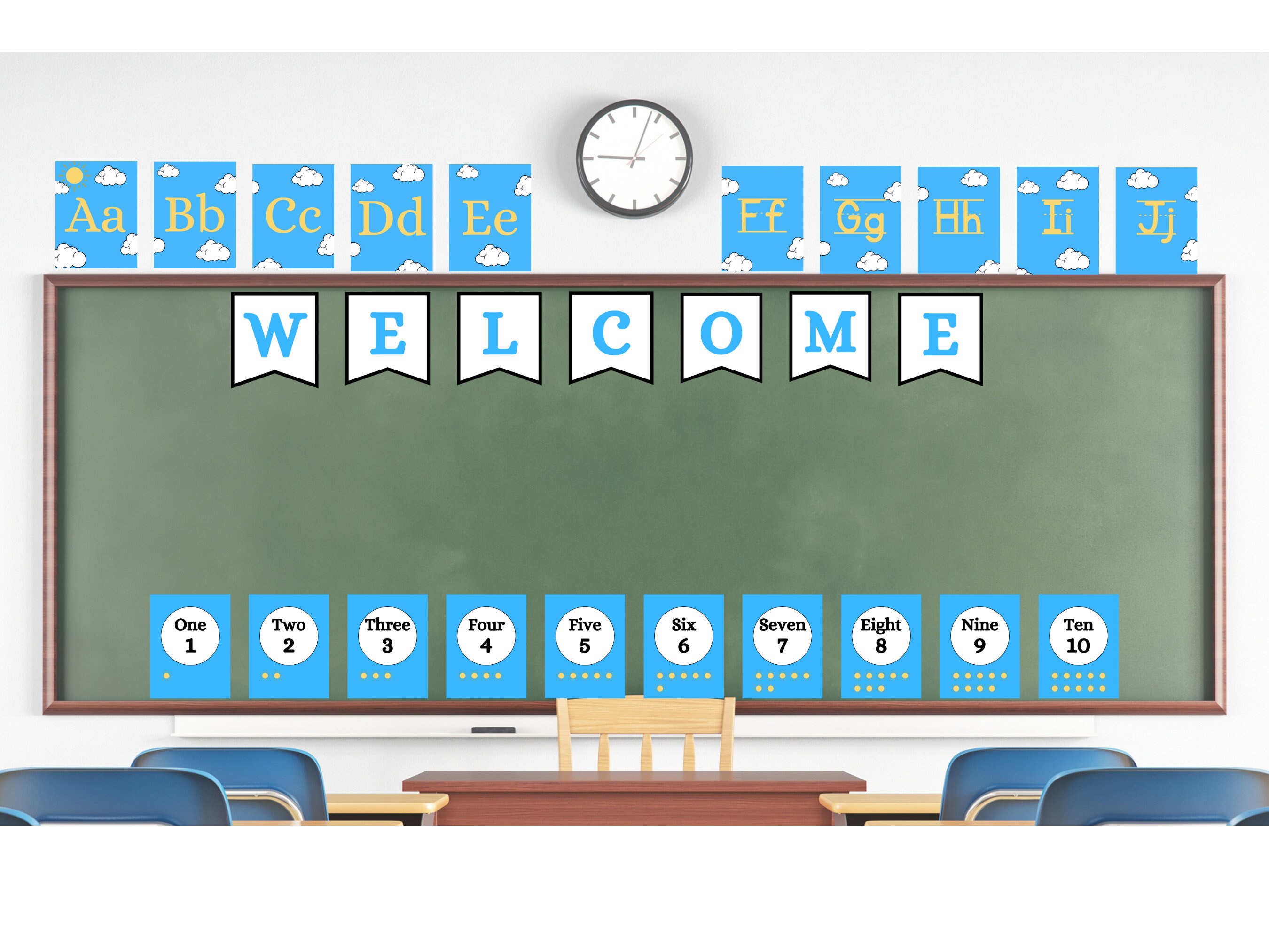 Sunshine Classroom Decor Bundle, Bulletin Board Kit, Classroom Decor - Etsy