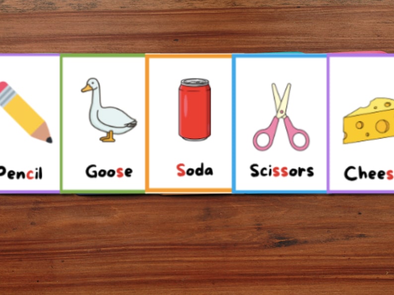 S&Z Articulation Flashcards, Speech Therapy Materials, Speech Therapy ...