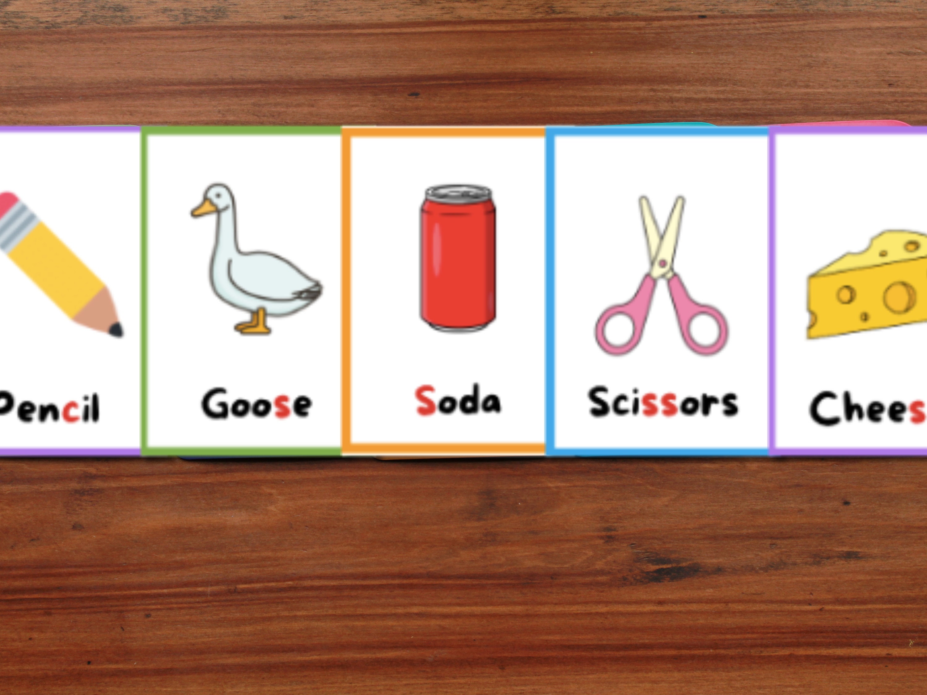 S&Z Articulation Flashcards, Speech Therapy Materials, Speech Therapy ...