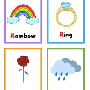 L&R Articulation Flashcards, Speech Therapy Materials, Speech Therapy ...