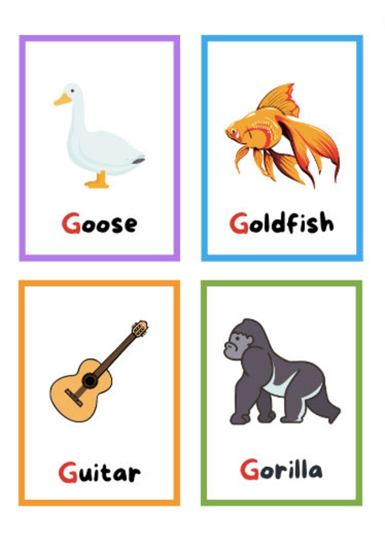 K&G Articulation Flashcards, Speech Therapy Materials, Speech Therapy ...