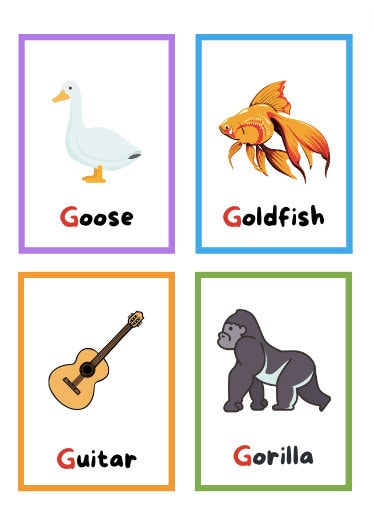 K&G Articulation Flashcards, Speech Therapy Materials, Speech Therapy ...