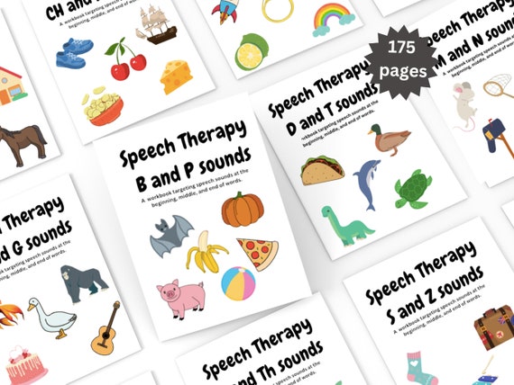 Speech Therapy Materials List