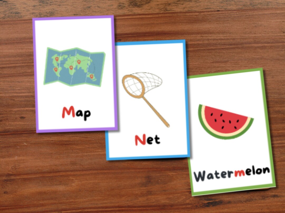 M&N Articulation Flashcards, Speech Therapy Materials, Speech Therapy ...